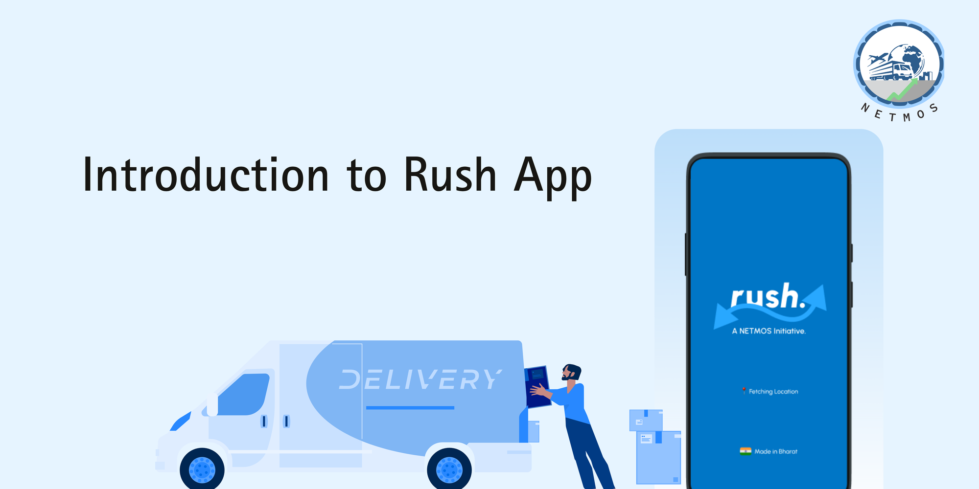 Send Courier to NER using Rush App Now